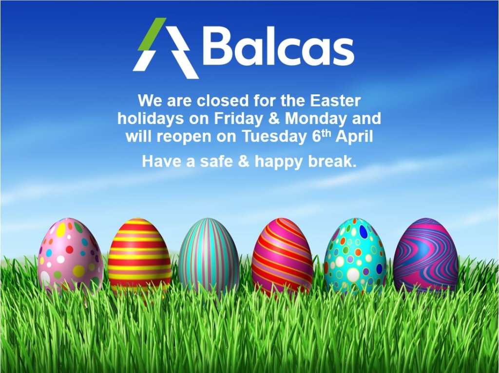 Easter Holiday Closure – Balcas.com